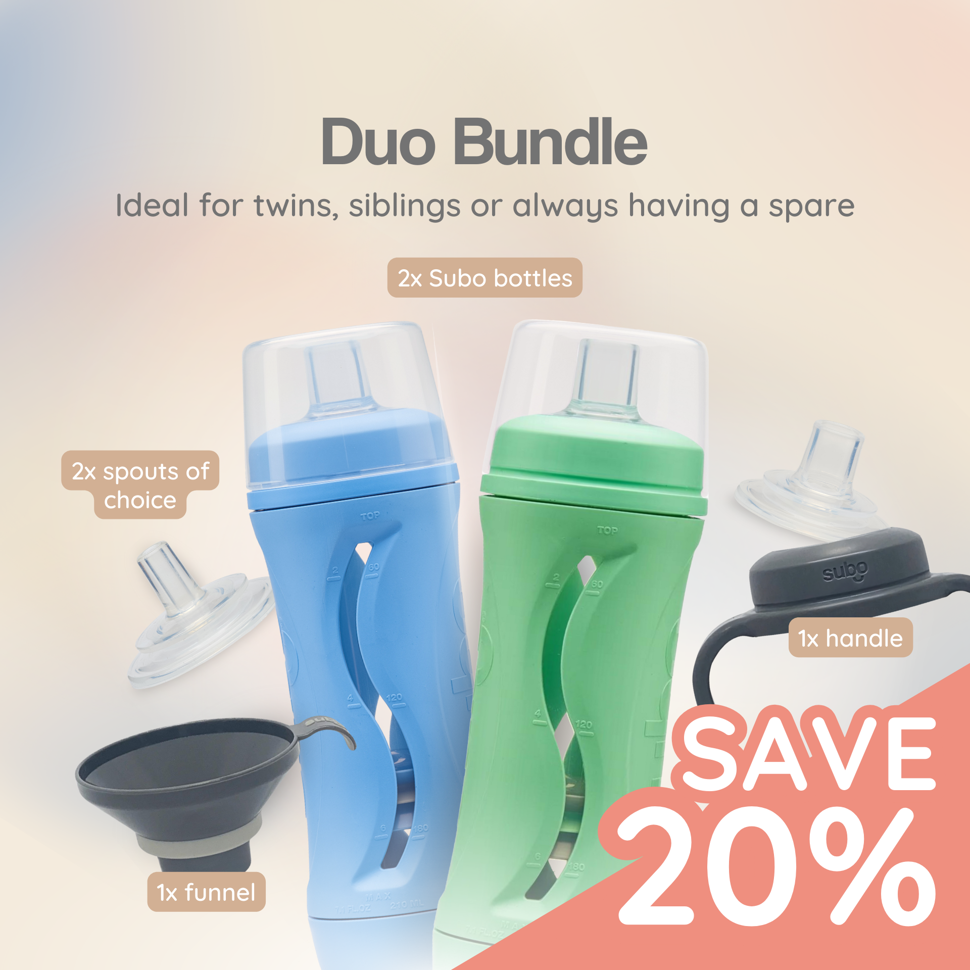 Duo Bundle – Subo Products Australia