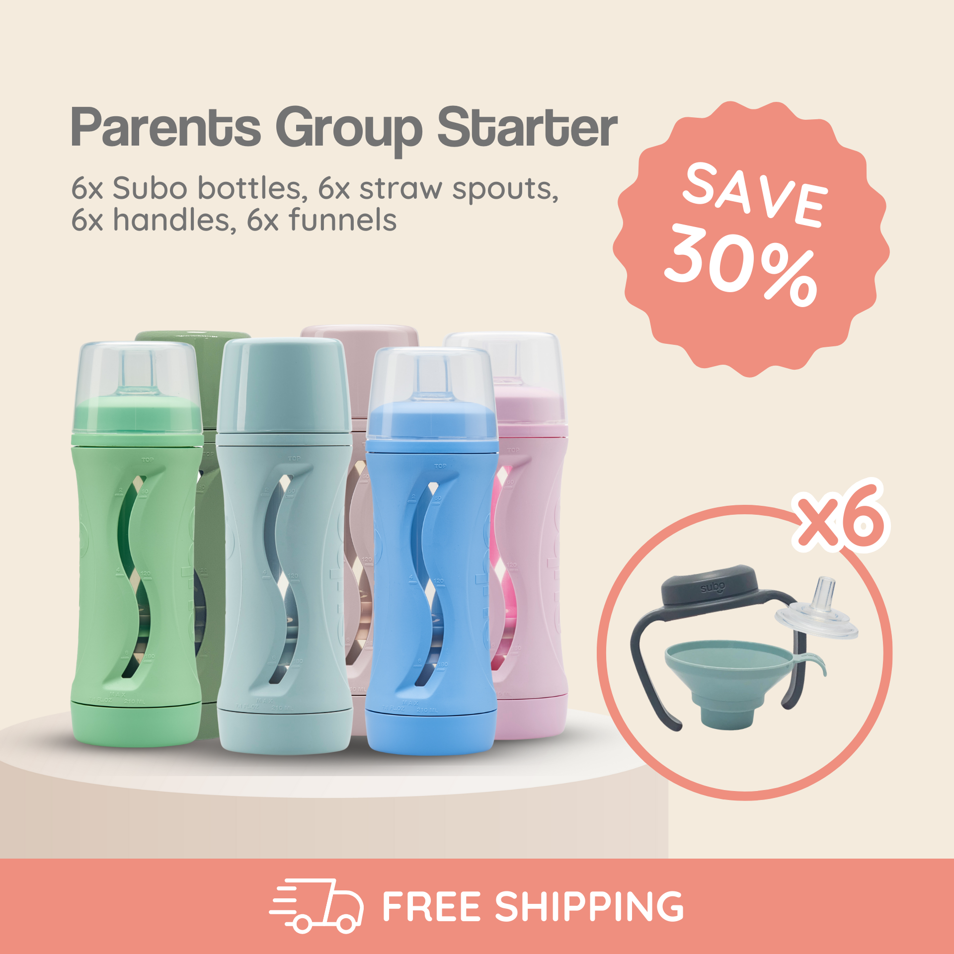 Parents Group Starter Bundle – Subo Products Australia