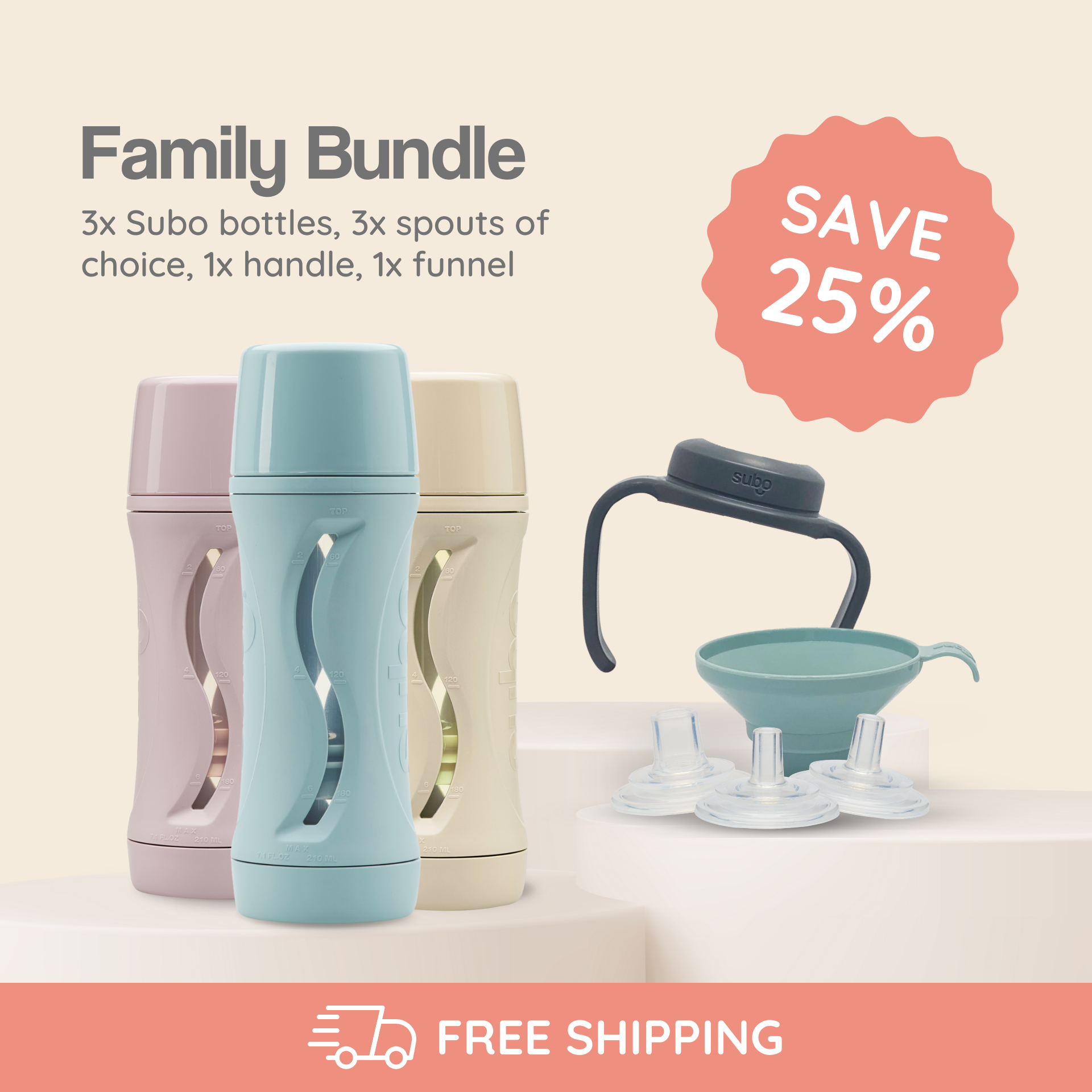 Family Bundle – Subo Products Australia